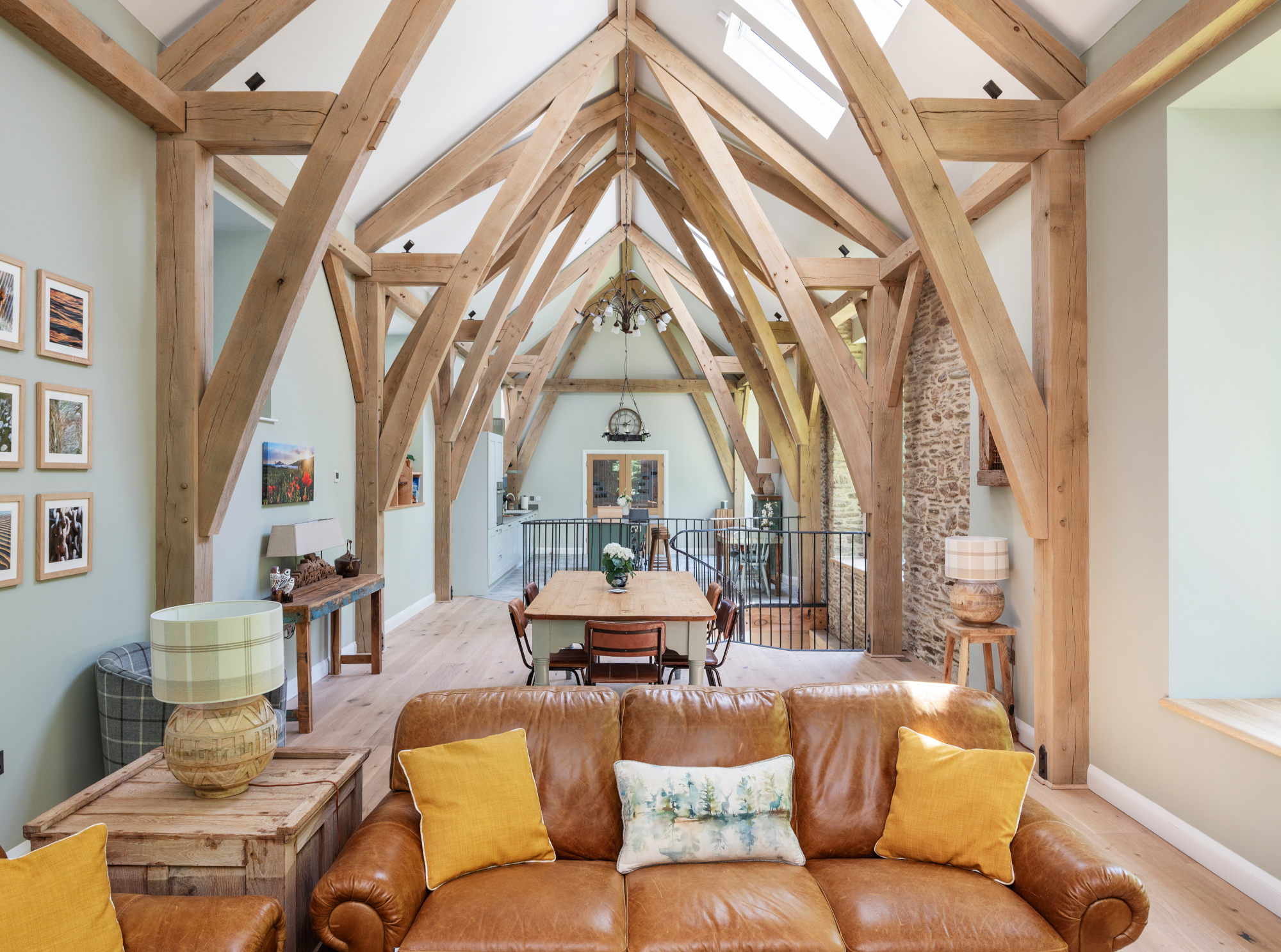 Carpenter Oak barn conversion in Devon – Self Build Portal